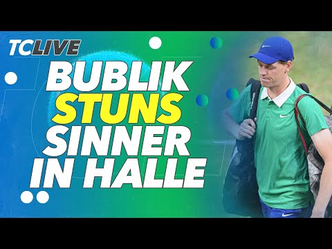 Roddick reacts to Sinner's Halle loss to Bublik | TC Live
