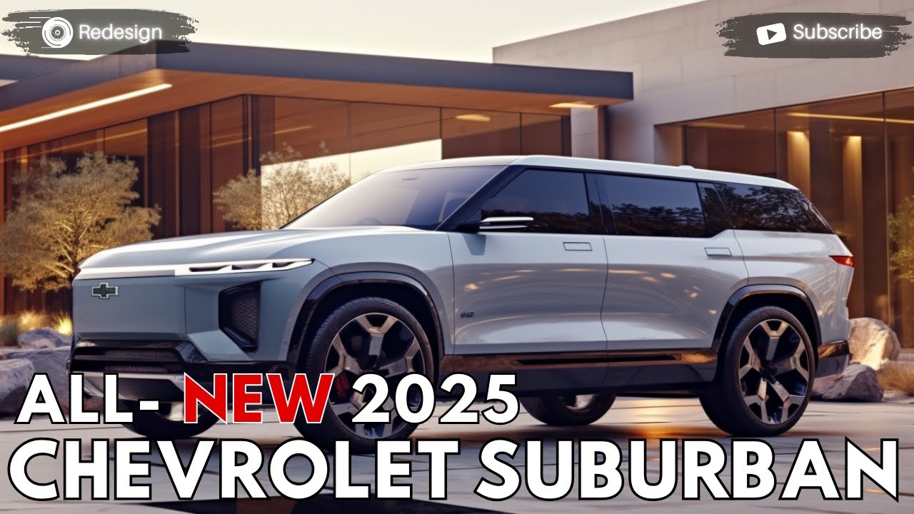 Unofficially Redesigned 2025 Chevrolet Suburban Looks Ready for a ...
