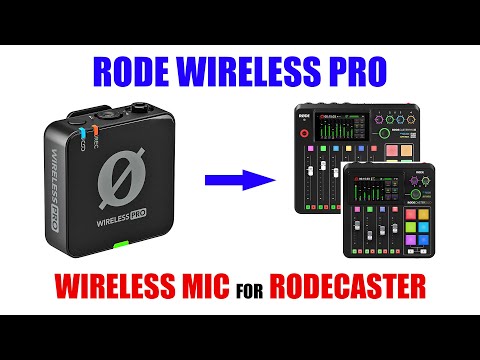 Rode Wireless Pro to Rodecaster Pro II & Duo [ Connect TX Transmitter for Wireless Mic ] Tutorial