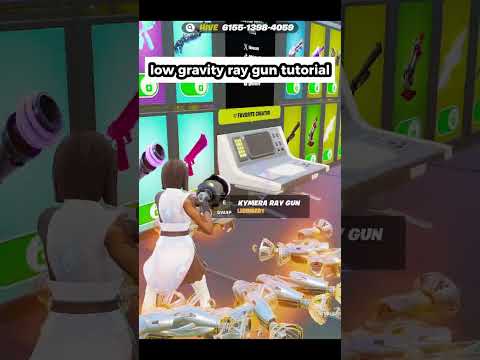 How To get the Low Gravity Ray Gun In 1v1 With Every Gun!
