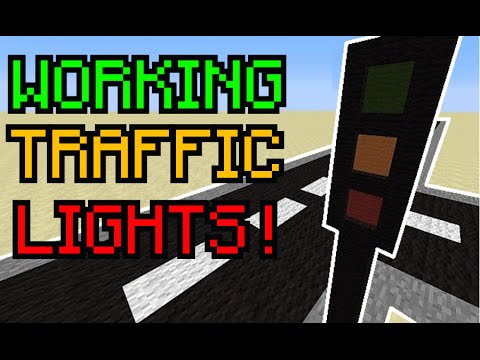 Functional Traffic Lights ! ( No Mods ) Minecraft Project