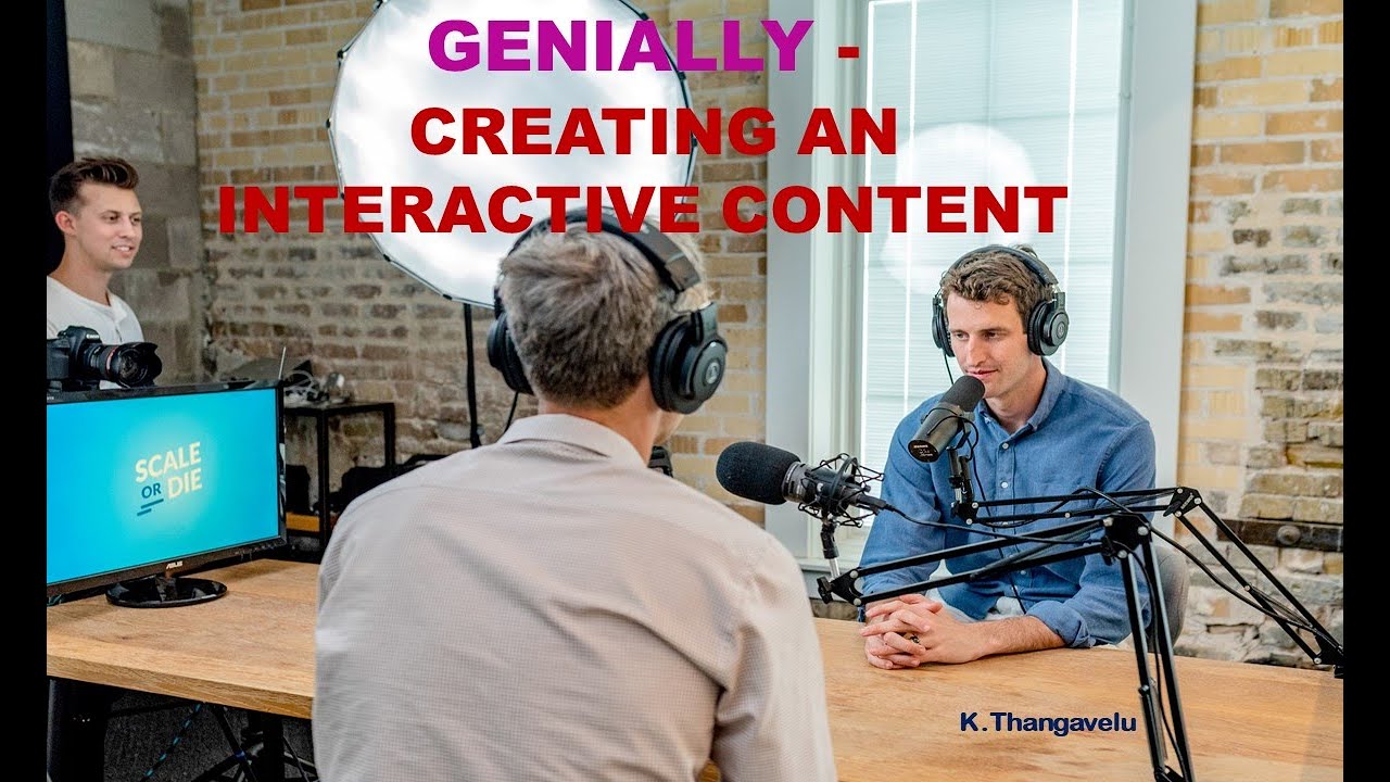 How to Create Interactive Content - Genially (Part-1) -K.Thangavelu