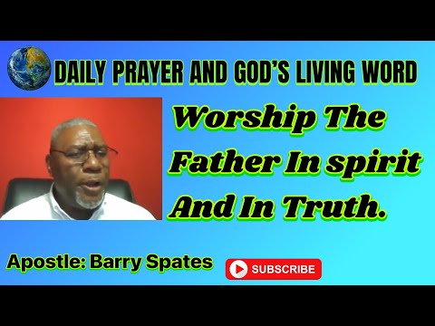 Barry Spates: Decree And Declare The Names Of Jesus Christ Our Savior.