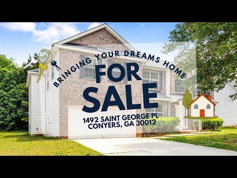 New Listing - 1492 Saint George Pl, Conyers, GA 30012