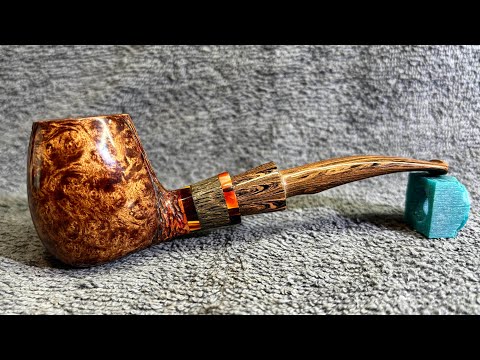LCS Briars pipe 1027 Jekyll and Hyde billiard