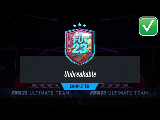 Fifa 23 Ultimate Team Unbreakable Sbc How To Complete Estimated Costs