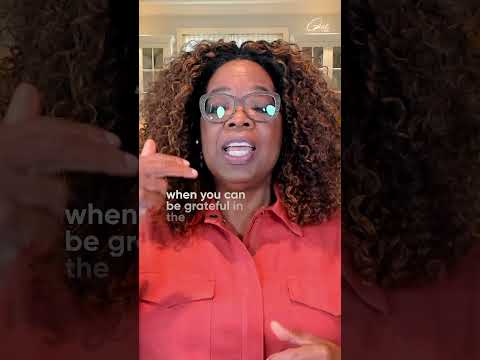 Oprah on the Best Time to Practice Gratitude #oprah