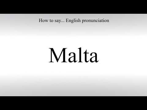 How To Pronounce Malta - How To Say: American pronunciation