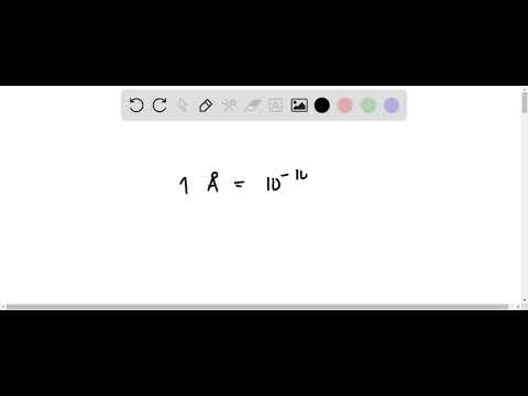 Given (1 angstrom unit = 10-10 m) and (1 fermi = 10-15 m); what is the relationship between these u…