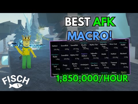 *NEW* BEST AUTO AFK FISCH MACRO ROBLOX! How To MACRO in FISCH!
