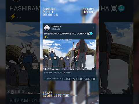 HASHIRAMA AURA 🥶...