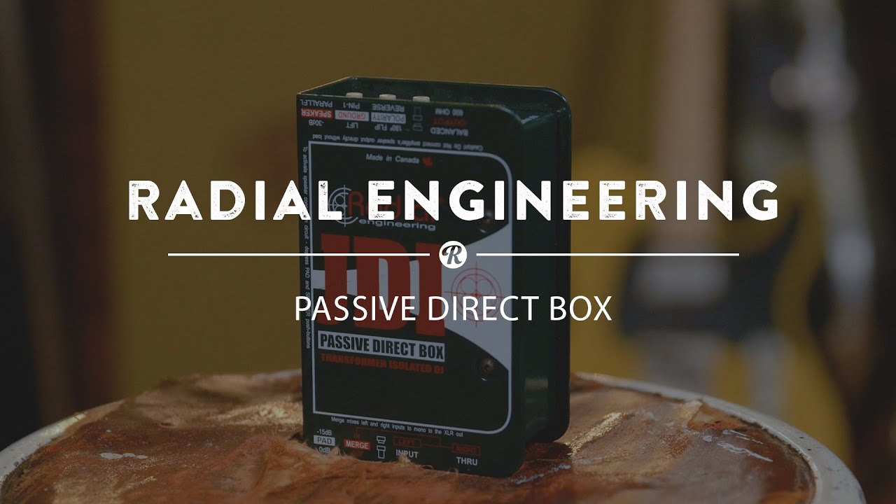 Radial Engineering JDI Passive Direct Box | Reverb Demo Video