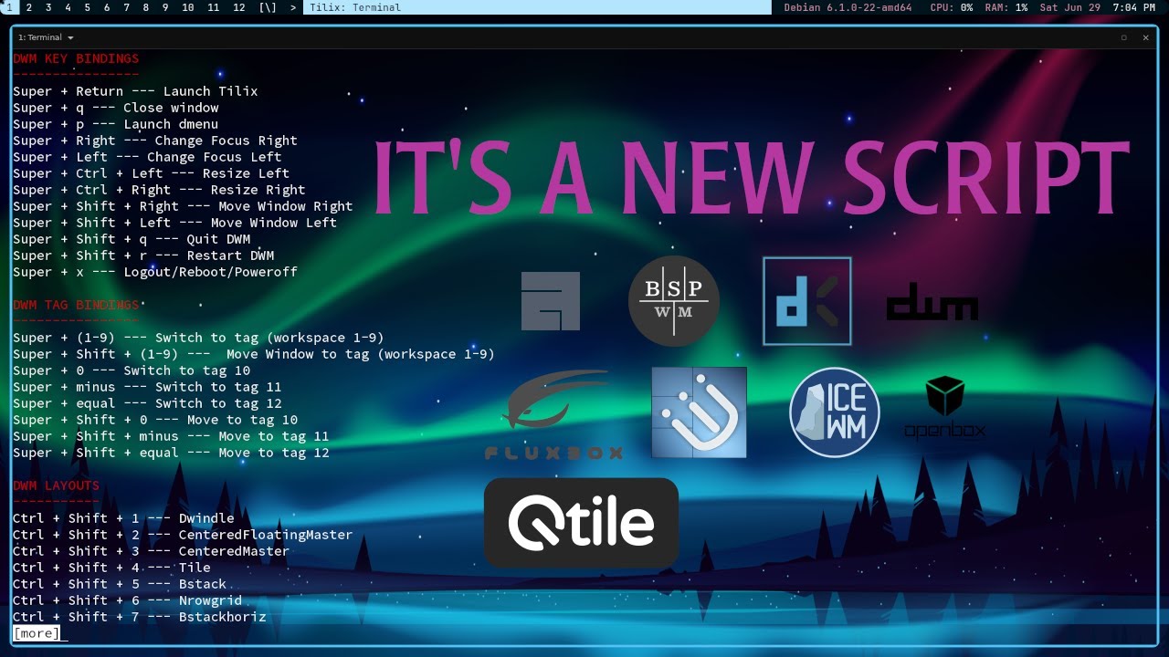 Installing Custom Window Managers - NEW SCRIPT!!