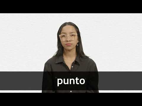 English Translation of “PUNTO” | Collins Spanish-English Dictionary