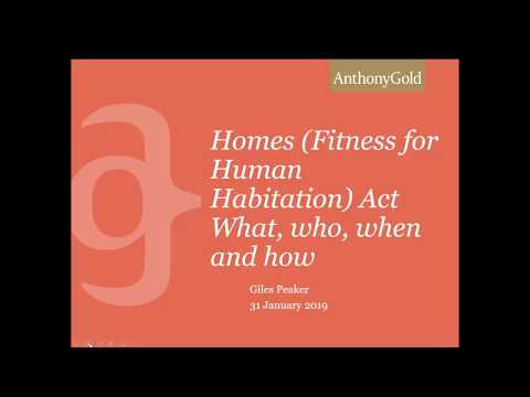 The Homes (Fitness for Human Habitation) Act 2018 explained