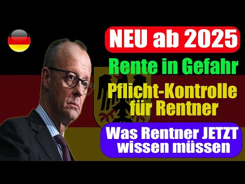 📋 NEU ab 2025: Rentner müssen jährlich Bericht abgeben – Wer betroffen ist