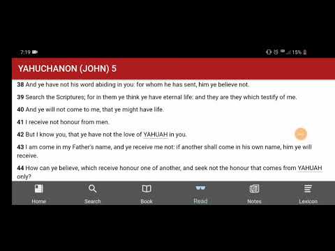 Yahshua comes in his Father's name - By Jayden