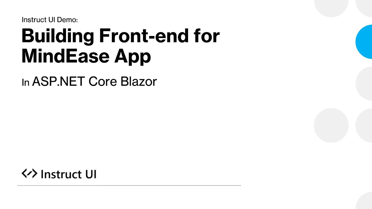 Generate Production-Ready Blazor UI from Prompts | Instruct UI Demo
