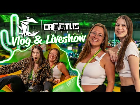 ES WAR WILD: CAGGTUS 2025 - GAMING FESTIVAL I Messe Leipzig 🌵 I VLOG 16