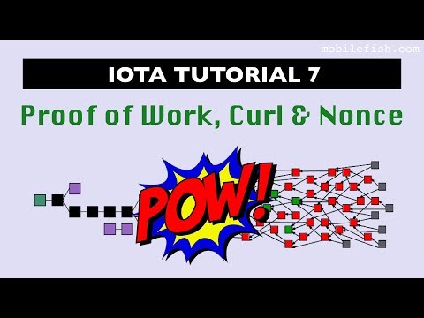 IOTA tutorial 7: Proof of Work, Curl and Nonce