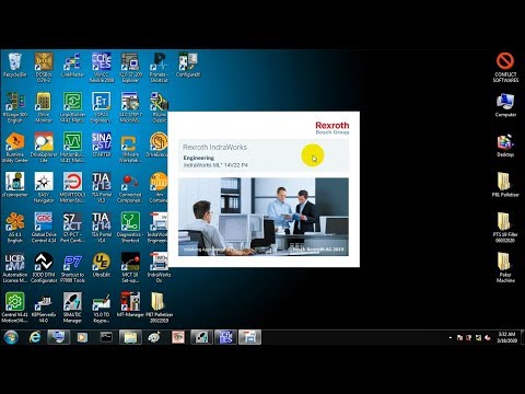 Siemens PC HMI using OPC Driver Rexroth Motion Controller Linked into Siemens S7-400 and Excel