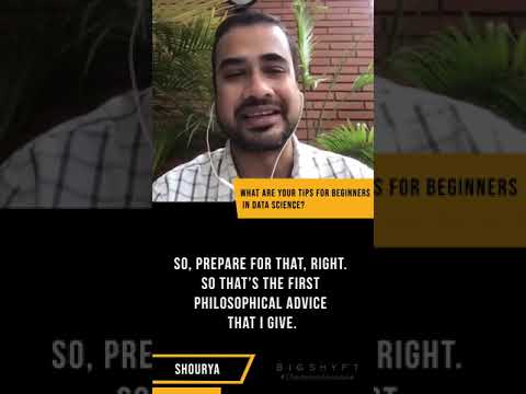 Actionable advice by Shourya Roy