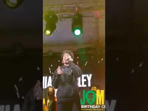 Jr Gong Marley and Son live in Living Colors performing at Jo Mersa Birthday in Jamaica 🇯🇲