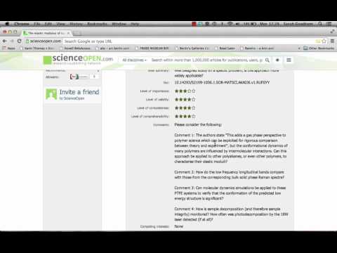Why Review for ScienceOpen?