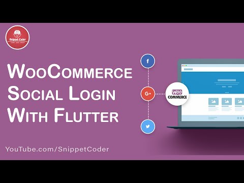 Learn Flutter WooCommerce Facebook Google Login Social Login Series EP 03 - Mind Luster