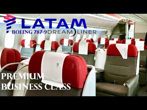 LATAM LAN Premium Business Class Boeing 787-9 Dreamliner Sydney to Auckland Review