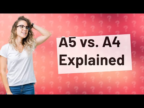 Is A5 50% of A4?