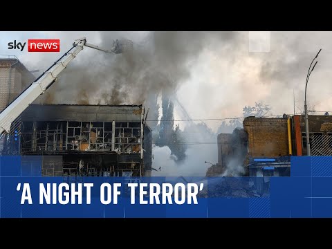 'Almost all of Ukraine' targeted in large scale Russian attack