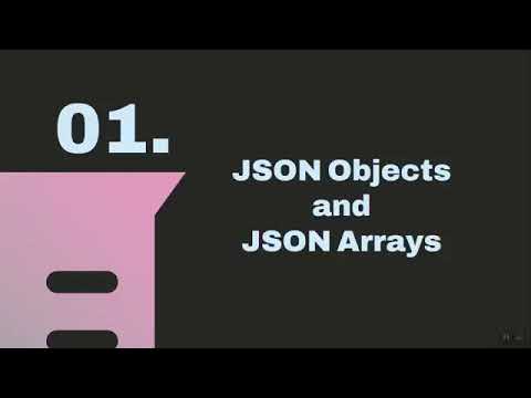 JavaScript JSON Array and JSON Object MP4