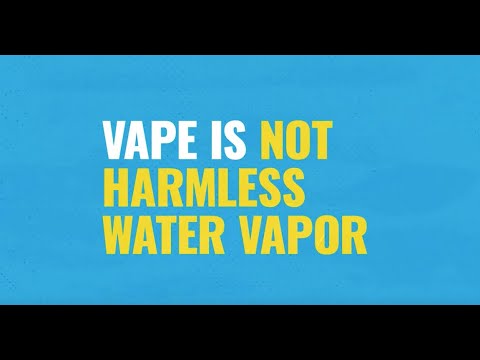 Vaping is Not Harmless Water Vapor - Common Chemicals in Vapes