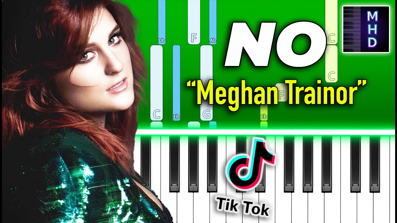 Meghan Trainor - NO - Piano Tutorial