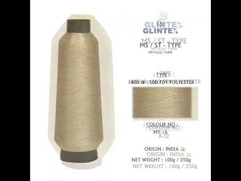 Manufacturer of Neem Jari Yarn & MX-Type Metallic Yarn by Shree Ram ...