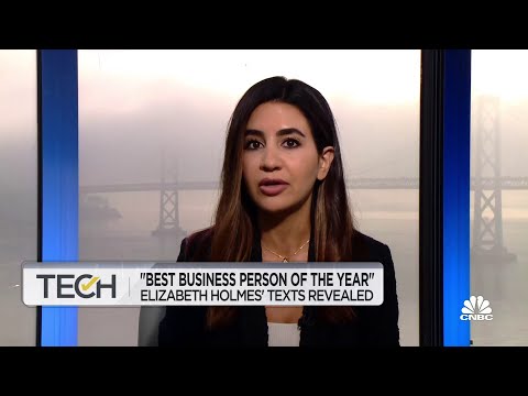 Elizabeth Holmes' texts to COO revealed to CNBC amid popular trial