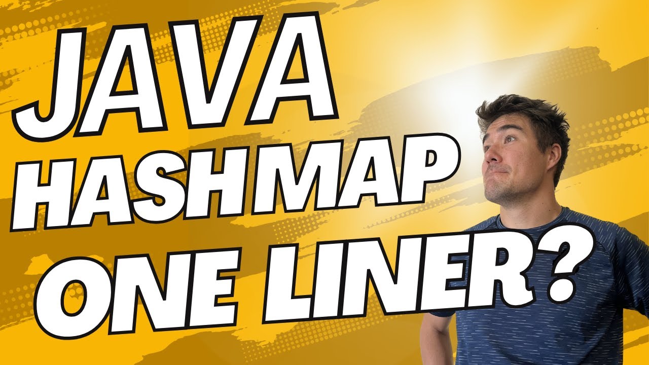 Initialize a HashMap in a one line in Java 💪
