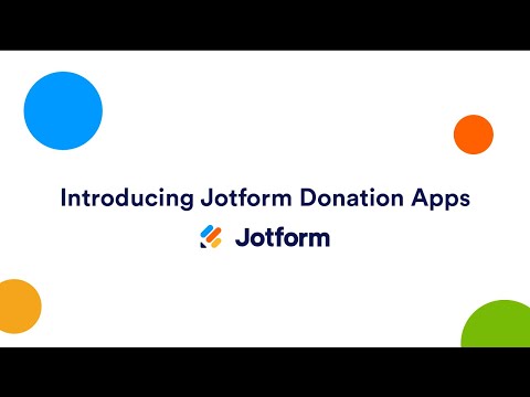 Webinar: Introducing Jotform Donation Apps | The Jotform Blog