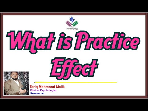 What is Practice Effect in Psychological Testing and Assessment