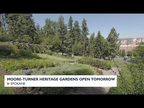 Moore-Turner Heritage Gardens opens tomorrow