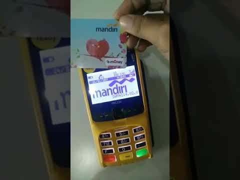 CARA TRANSAKSI MENGGUNAKAN E-MONEY BANK MANDIRI
