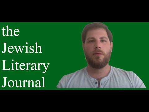 the Jewish Literary Journal | Publishing The Best In Jewish Creative ...