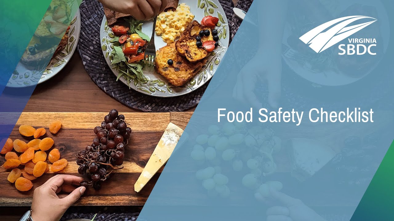 Food Safety Checklist