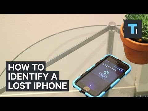How to identify a lost iPhone