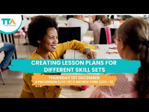 Creating Lesson Plans for Different Skill Sets