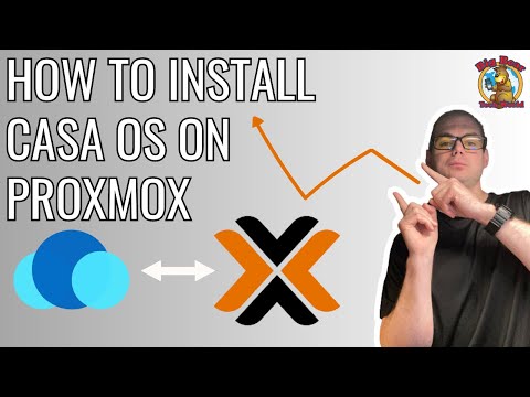 How to install Casa OS on Proxmox