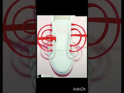 Shoes less style| shoes lace styles | how to tie girls shoes lace #shoeslacestyles #fasion #shorts