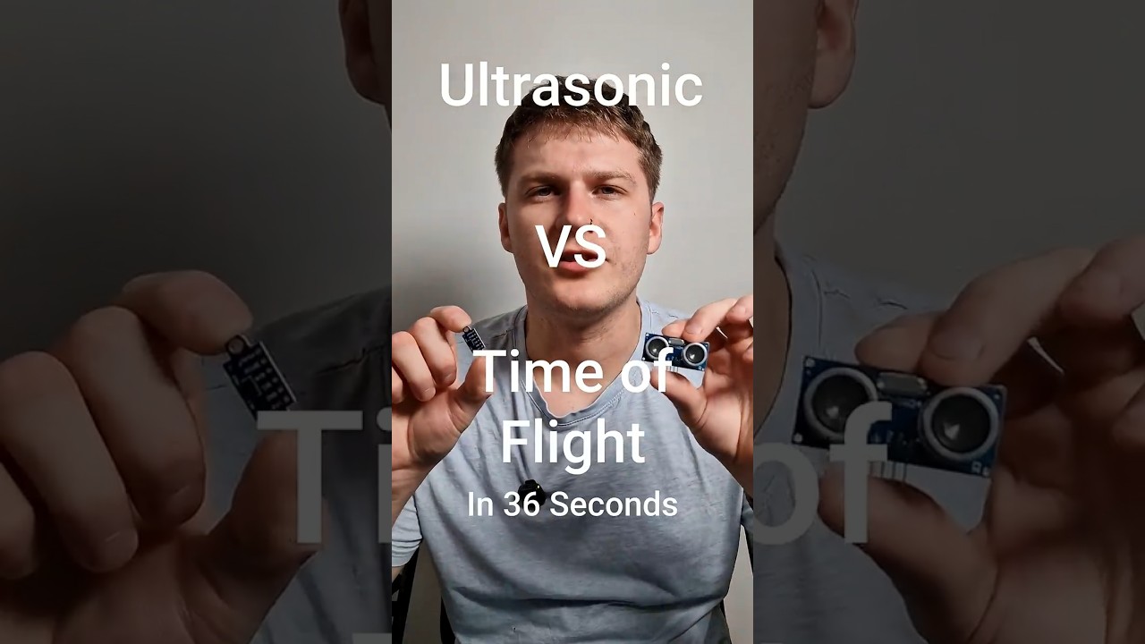 TOF vs Ultrasonic Sensors - Whats The Difference? ☀️🔊