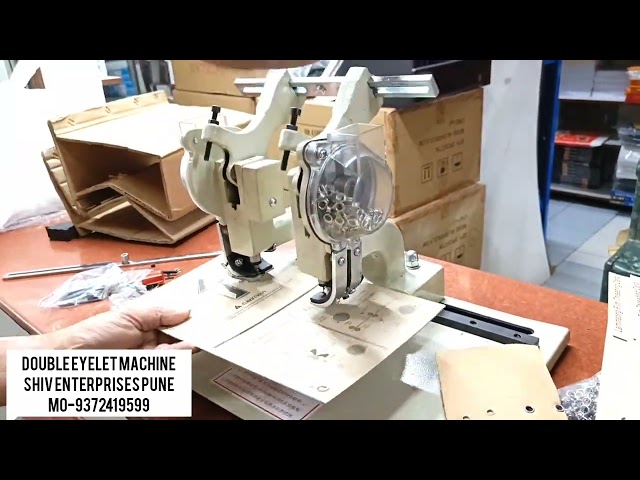 Eyelet Machine - Double Eyelet Machine Trader - Retailer from Pune